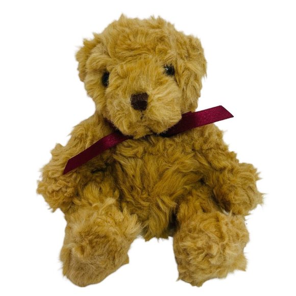 Russ | Toys | Vintage Russ Plush Brown Teddy Bear Schubert Tan Stuffed ...